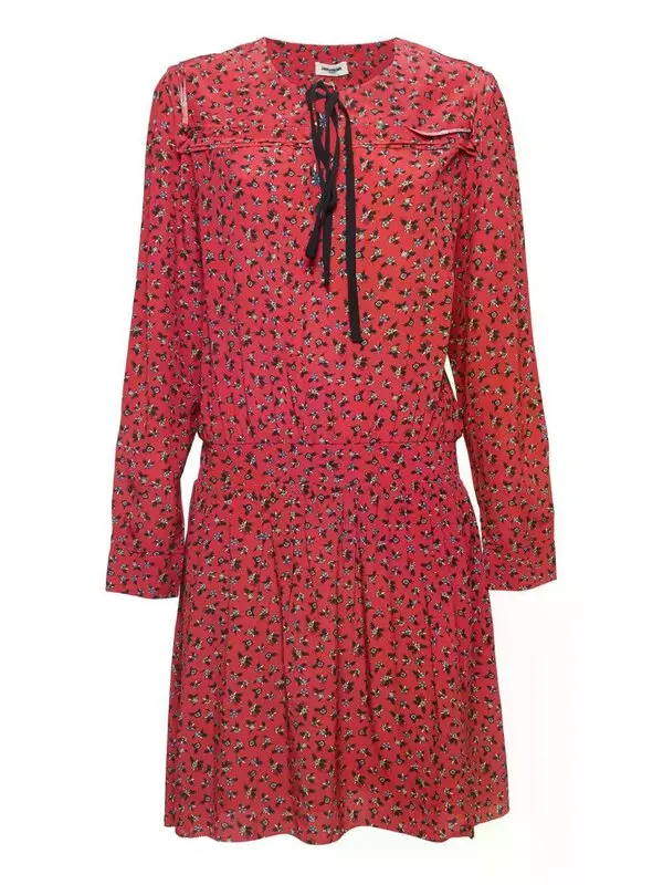 Zadig&Voltaire Remus Liberty Floral-print Long-sleeve Dress