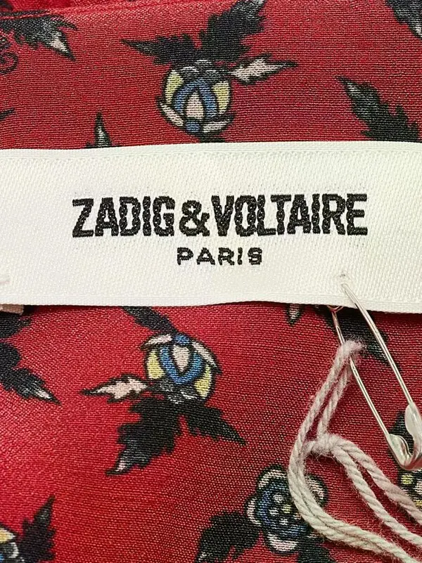 Zadig&Voltaire Remus Liberty Floral-print Long-sleeve Dress