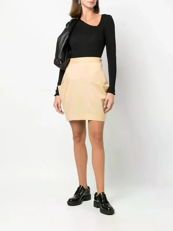 VIVIENNE WESTWOOD 1990s Patch-pocket Skirt