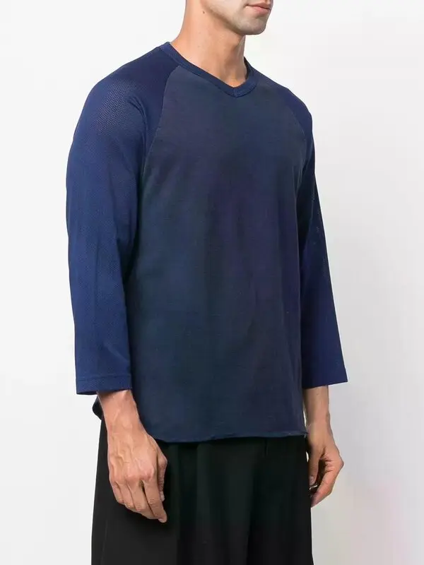 Comme Des Garçons 1990s Mesh Sleeves T-shirt