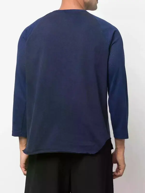 Comme Des Garçons 1990s Mesh Sleeves T-shirt
