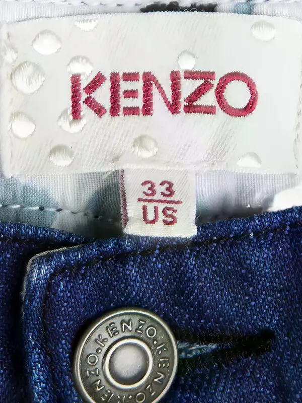 Kenzo Tapered Cotton Trousers