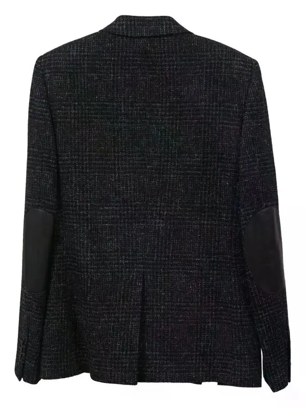 Saint Laurent Checkered Blazer