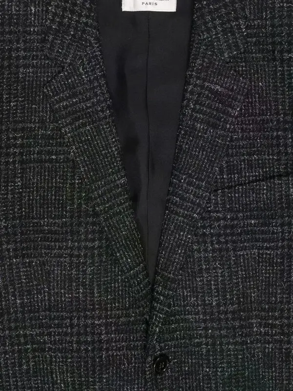 Saint Laurent Checkered Blazer