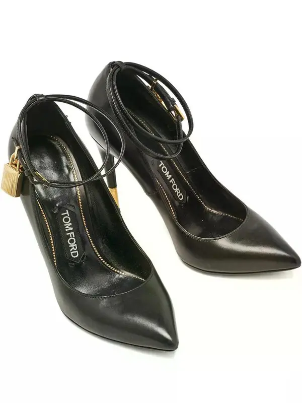 TOM FORD 110mm Leather Heeled Pumps