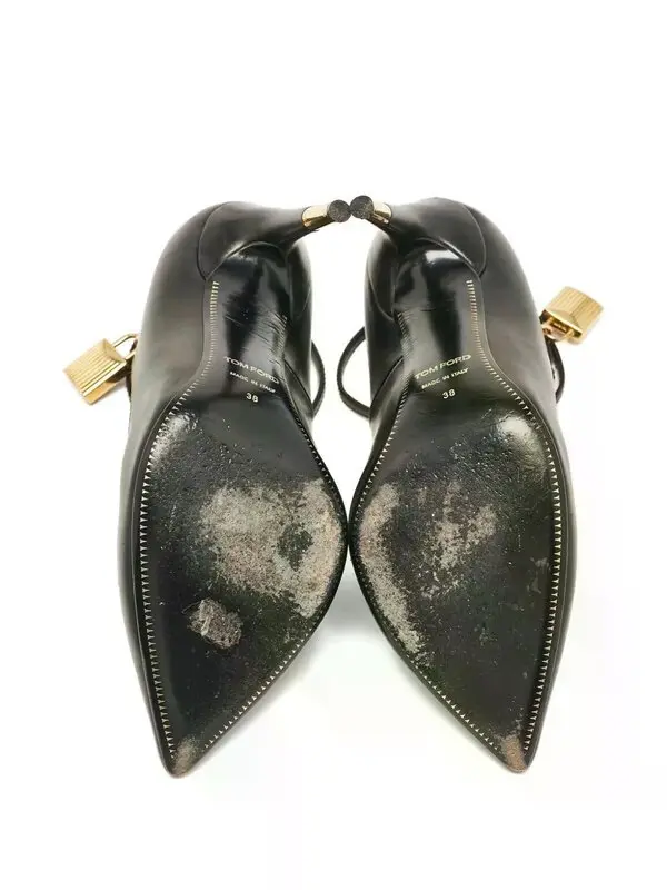 TOM FORD 110mm Leather Heeled Pumps