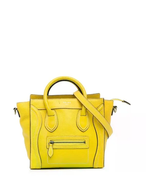 Celine 2012 Nano Luggage Tote Satchel