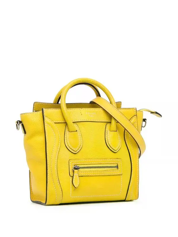 Celine 2012 Nano Luggage Tote Satchel