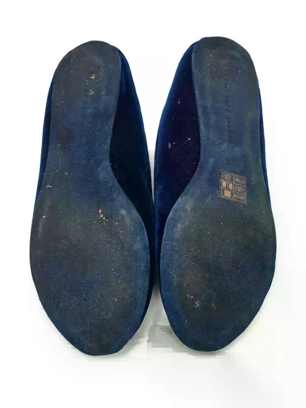 Marc Jacobs Cat Face Ballet Flats - Blue