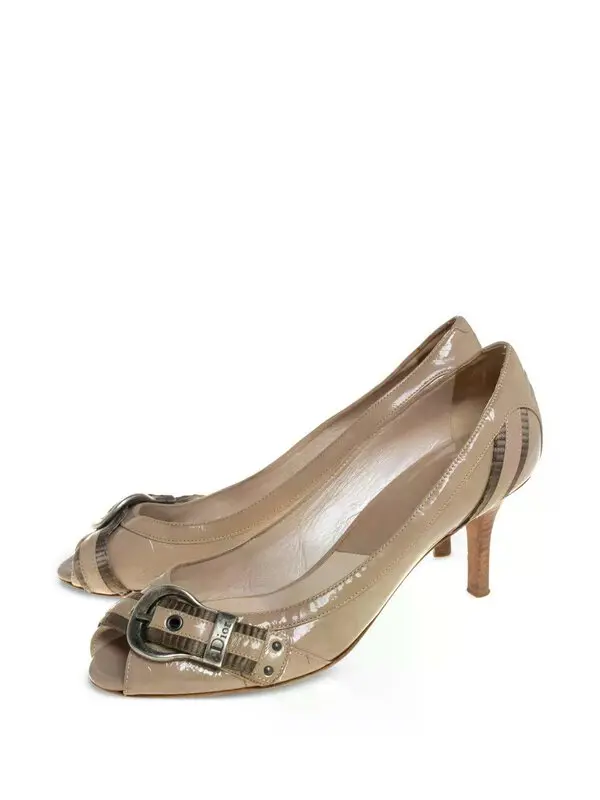 Dior 75mm Buckle-strap Pumps