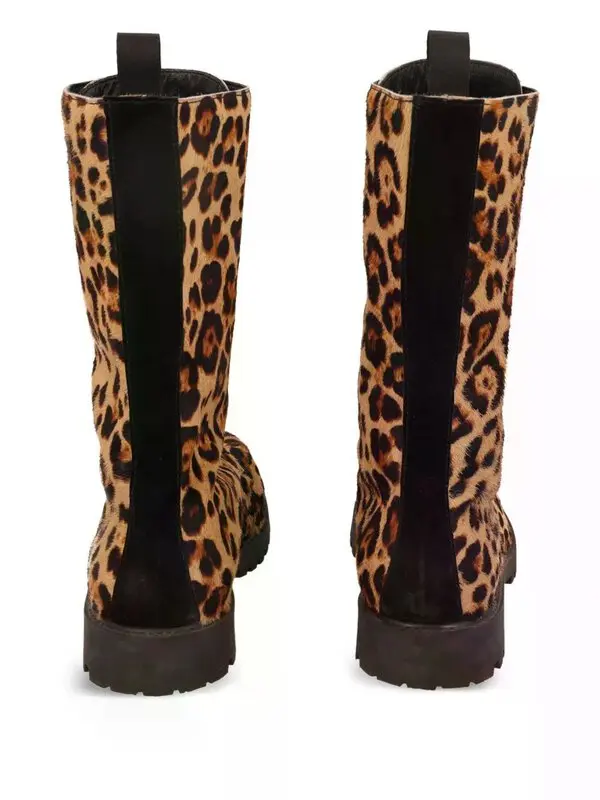 Moschino 35mm Leopard-print Boots