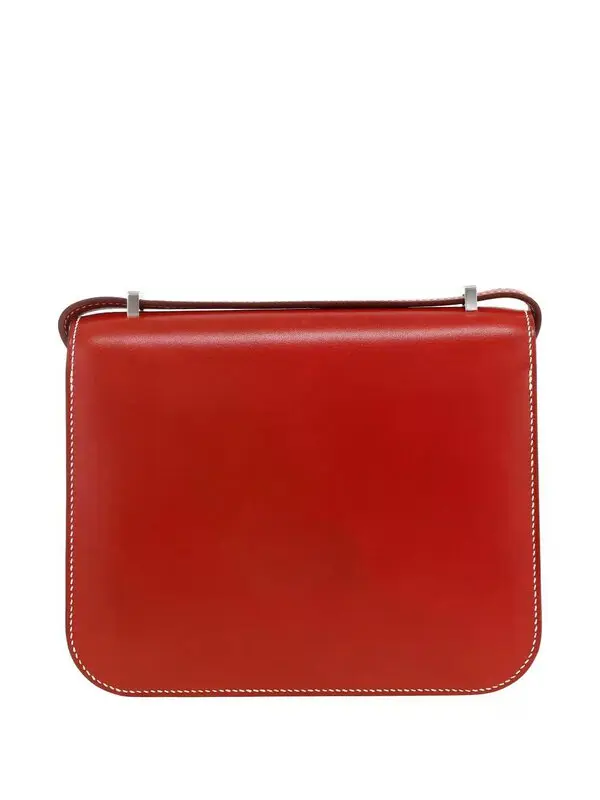 Hermès Pre-owned 2022 Mini Constance Shoulder Bag - Red
