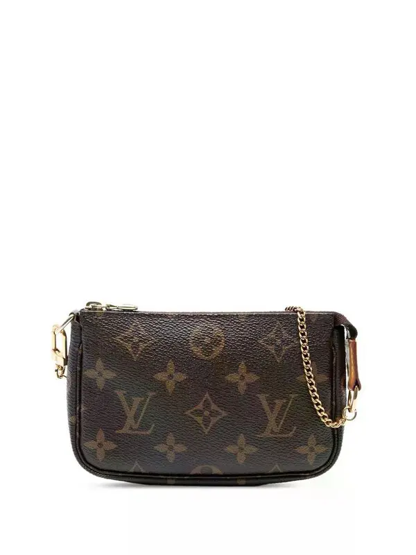LOUIS VUITTON Monogram Mini Pochette Accessoires Handbag