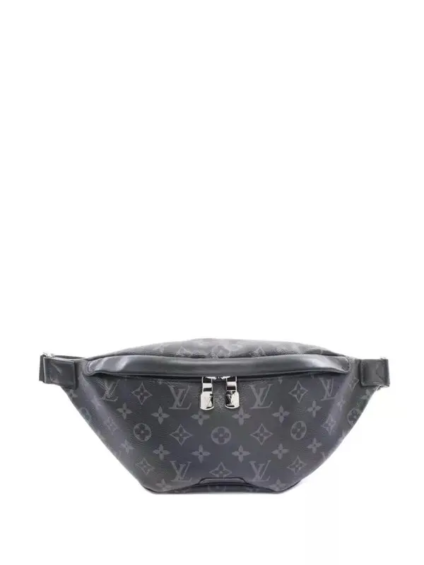 LOUIS VUITTON Monogram Eclipse Body Bag - Black
