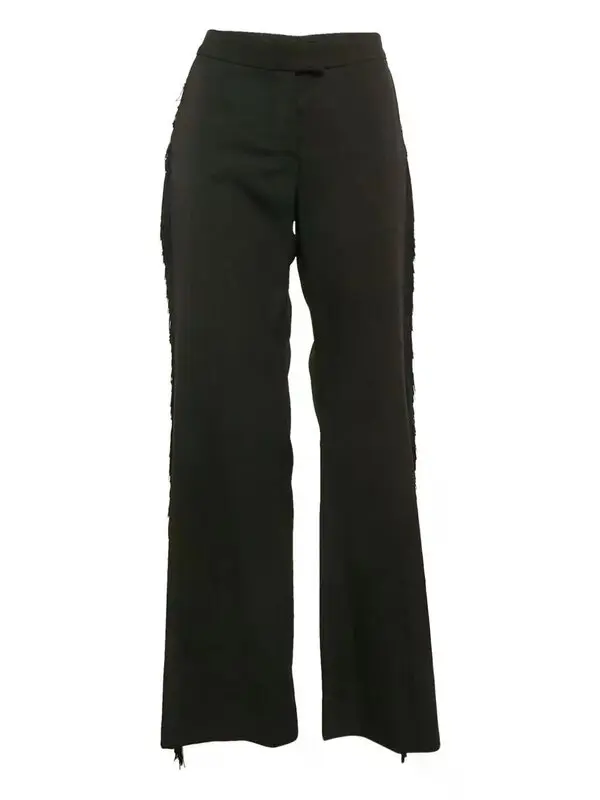 Stella McCartney Fringed Wool Trousers