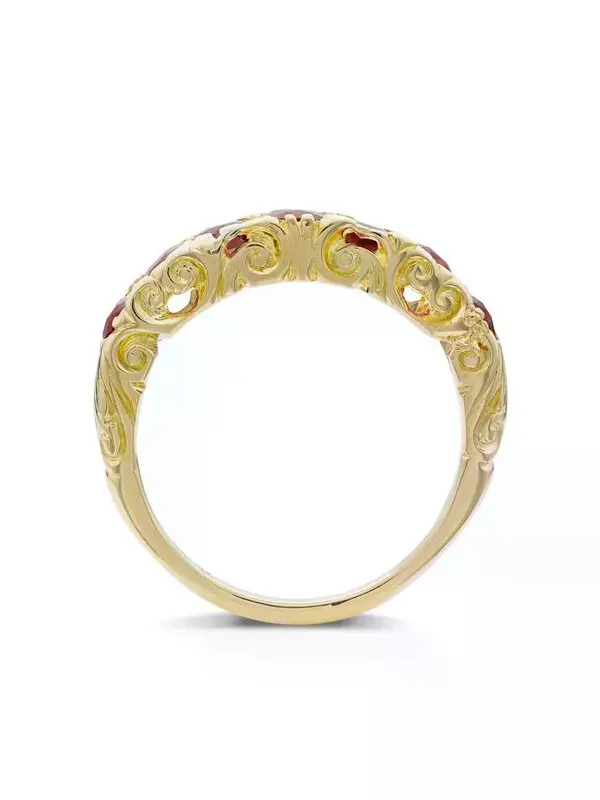 PRAGNELL 18kt Yellow Ruby Ring