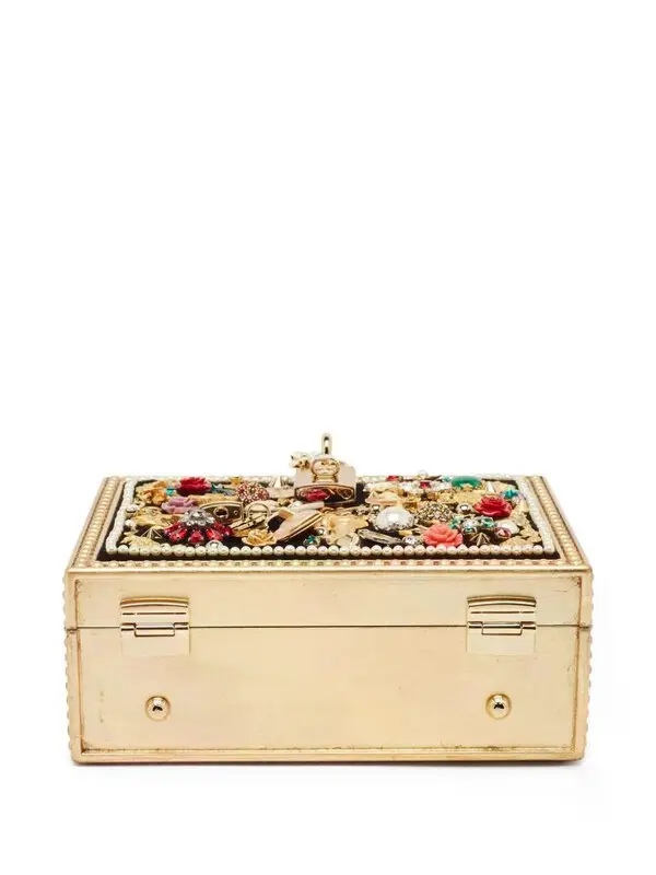 Dolce & Gabbana Embellished Box Two-way Tote Bag
