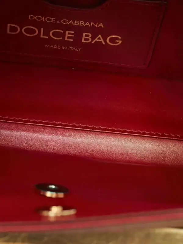 Dolce & Gabbana Embellished Box Two-way Tote Bag