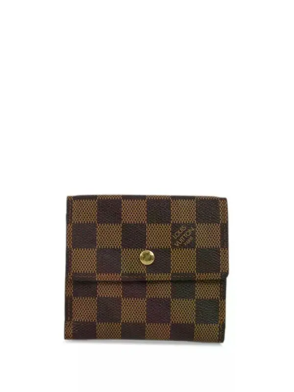 LOUIS VUITTON 2005 Elise Wallet - Brown