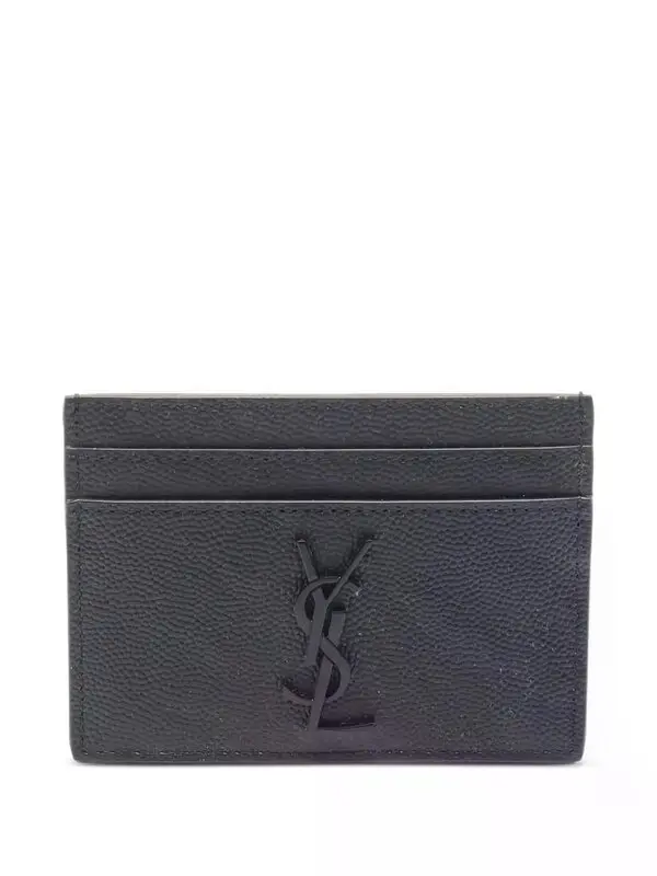 Saint Laurent 2020´s Cassandre Cardholder - Black