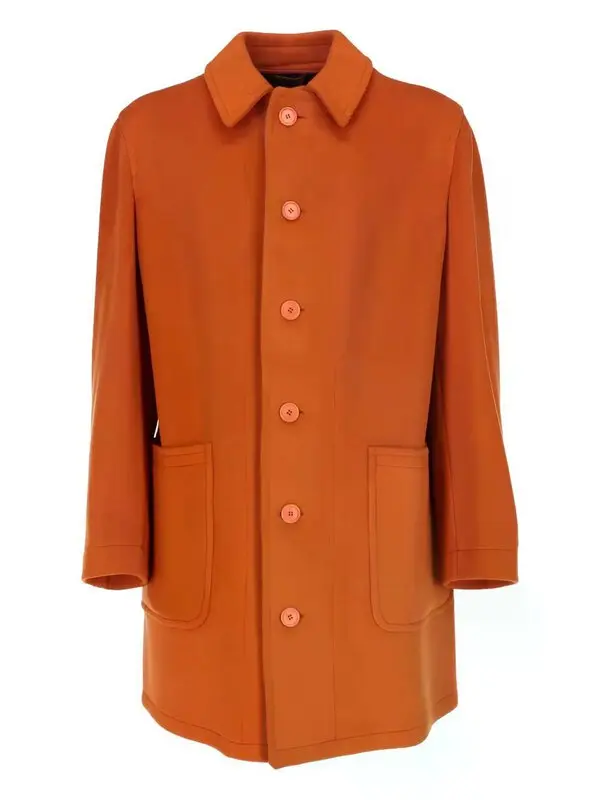 ROMEO GIGLI 1990s Single-breasted Wool Coat