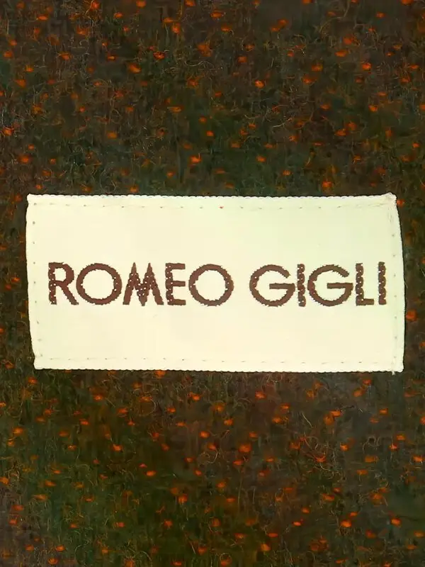 ROMEO GIGLI 1990s Single-breasted Wool Coat