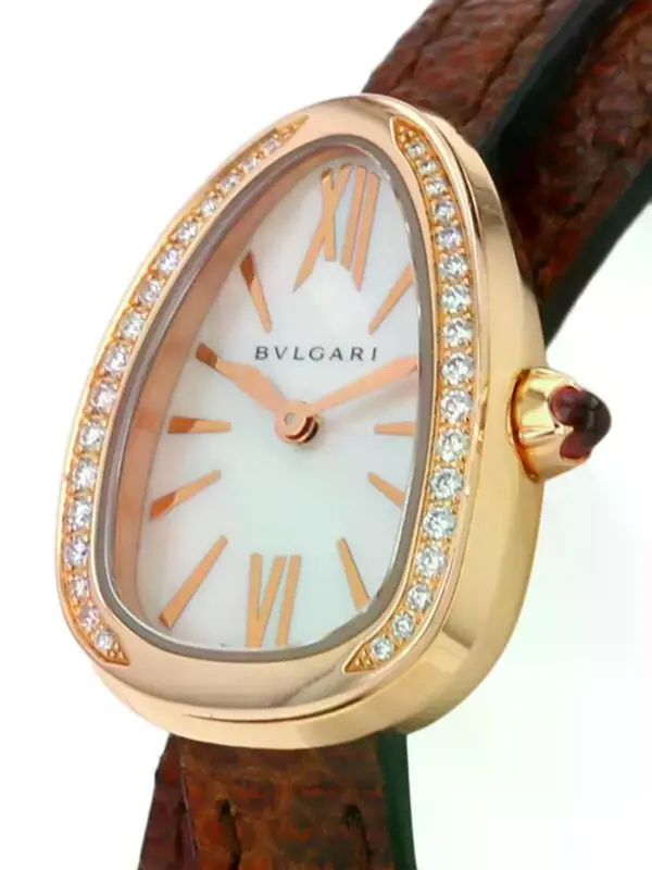 BVLGARI 2010s Serpenti 20mm Watch - White