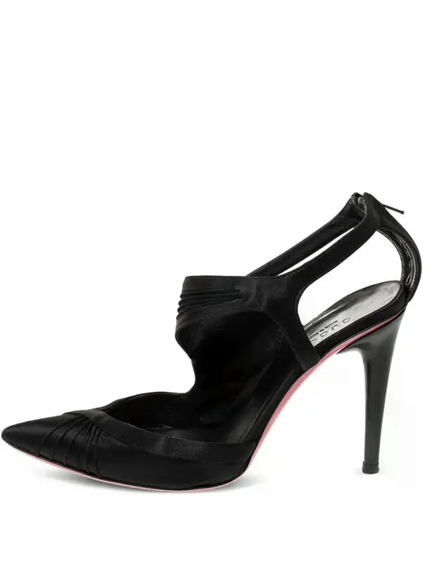 Gucci 2023 100mm Satin Pumps