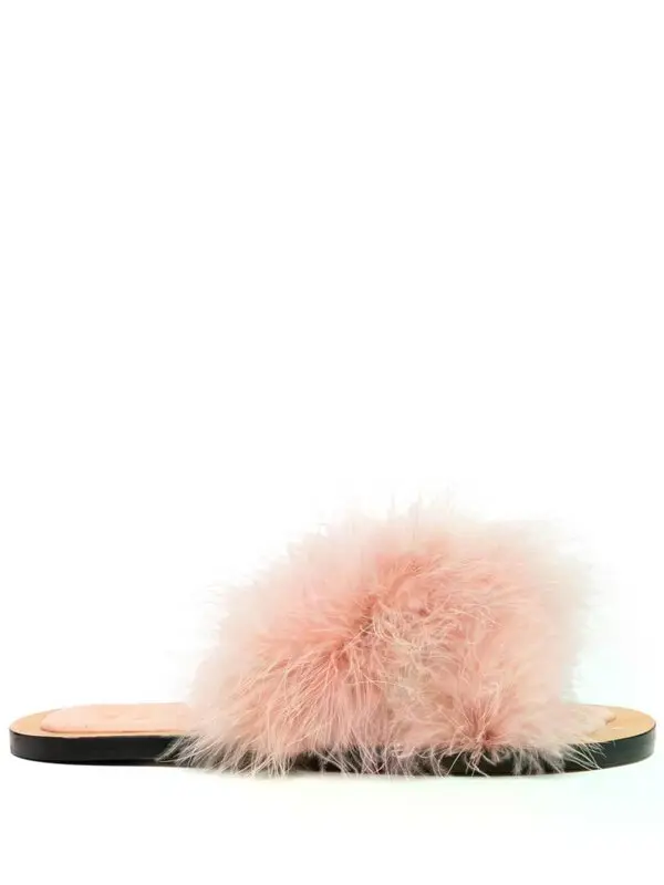 Loewe Fluffy Sandals - Pink