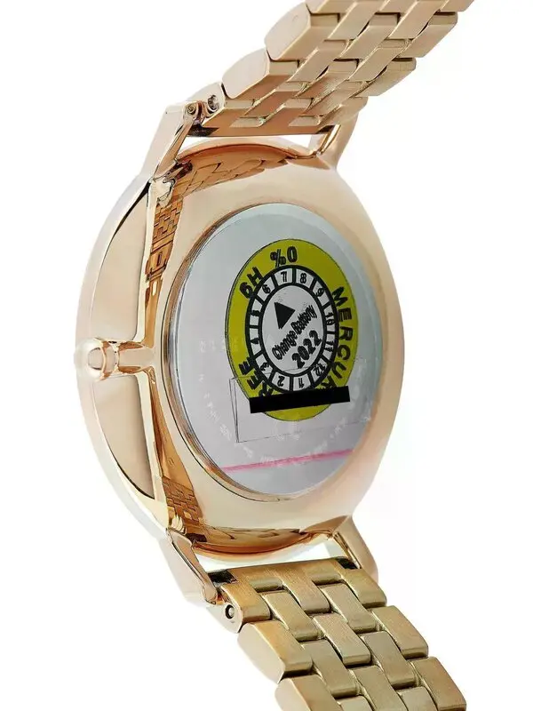 Rebecca Minkoff Major Watch With Crystal Bezel And Rose Gold Sunray Dial - Pink