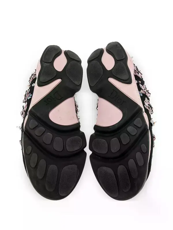 Dior Floral-appliqué Sneakers