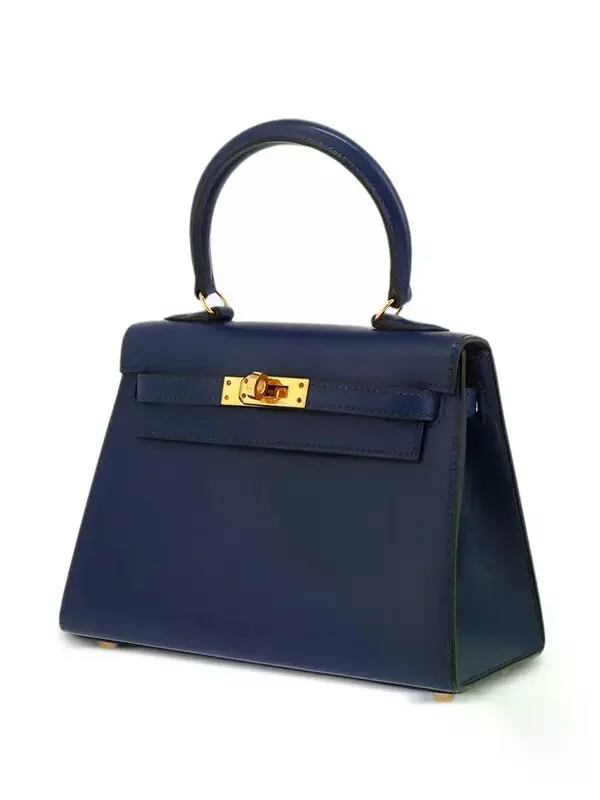 Hermès 1994 Kelly 20 Handbag - Blue