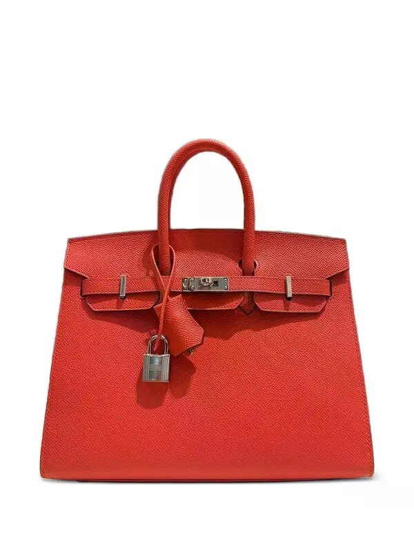 Hermès Birkin Sellier 25 Epsom-leather Handbag - Red