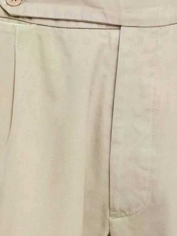 Palm Angels Gabardine Stripe-detail Trousers