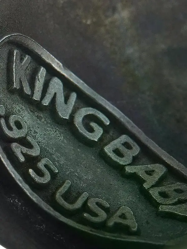 KING BABY STUDIO Sterling Turquoise Signet Ring