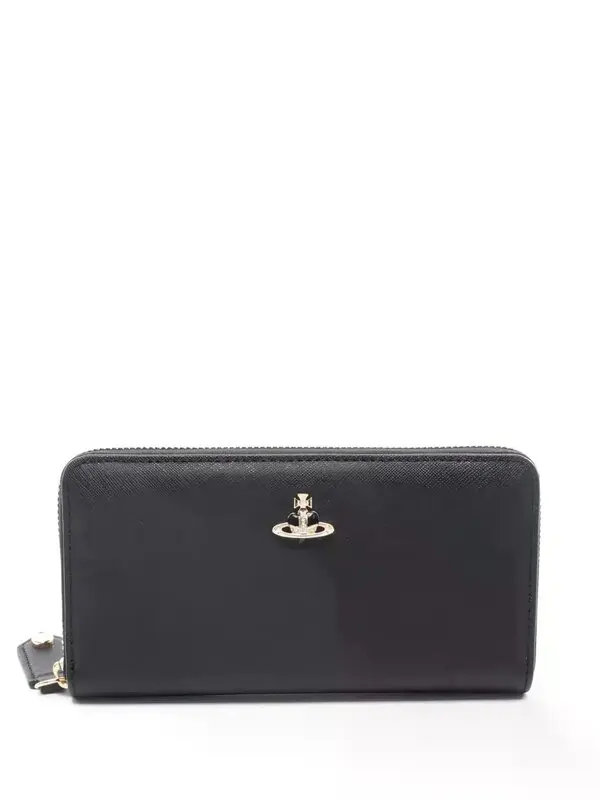VIVIENNE WESTWOOD 2020 Classic Zip-up Wallet - Black