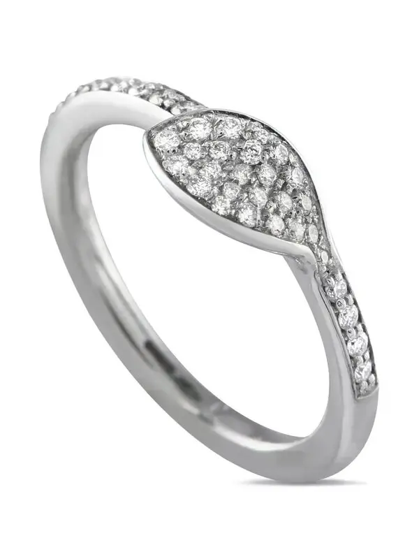Pasquale Bruni 18k White Gold Diamond Ring - Silver