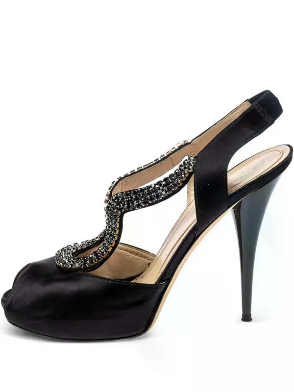 Fendi 120mm Crystal-embellished Sandals