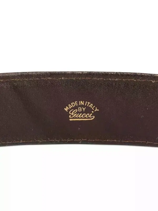 Gucci Interlocking G Belt - Brown
