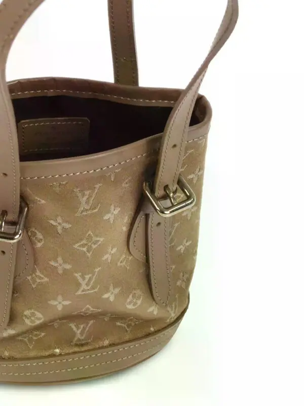 LOUIS VUITTON 2001 Little Bucket Handbag - Brown