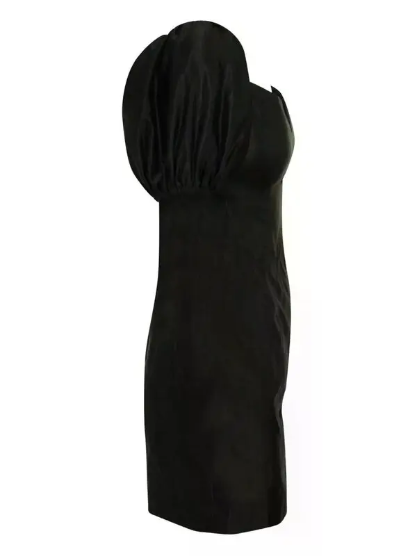 Caroline Constas Puff-sleeve Cut-out Dress