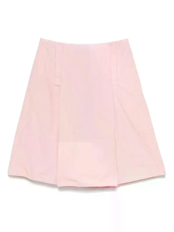 Marni 2000s Pleated Cotton Skirt