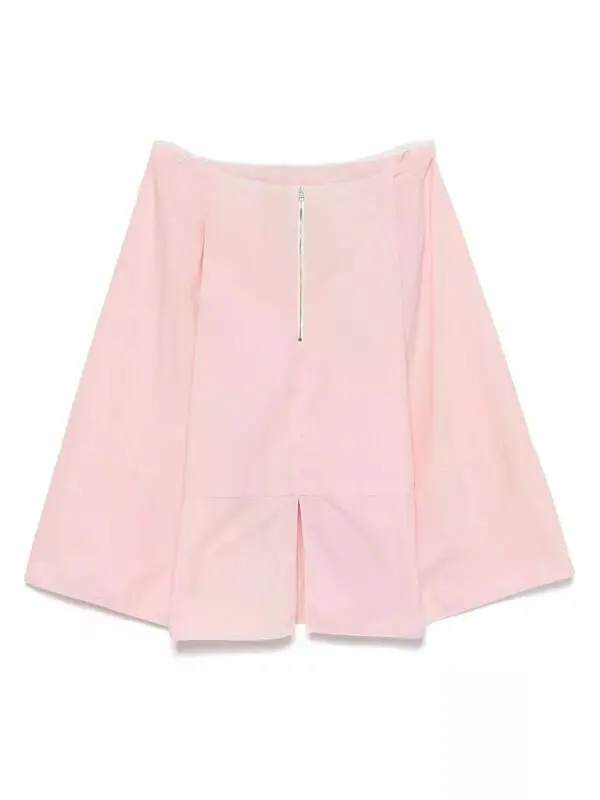 Marni 2000s Pleated Cotton Skirt
