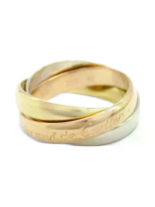CARTIER 2010s 18k Yellow Trinity Ring - Gold