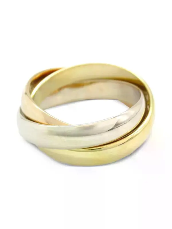 CARTIER 2010s 18k Yellow Trinity Ring