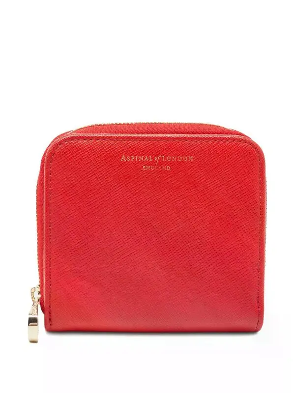 ASPINAL OF LONDON Pre-owned Leather Wallet - Red