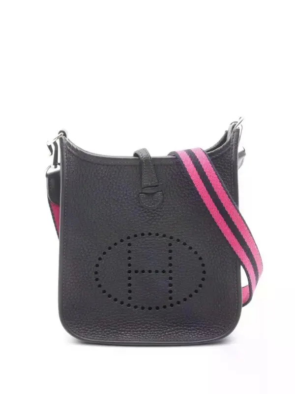 Hermès Evelyn Perforated Tpm Crossbody Bag - Blue