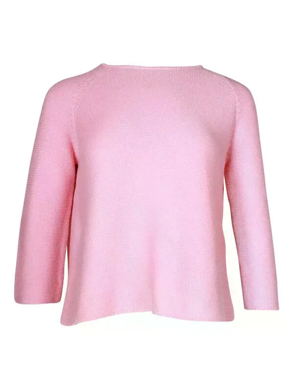 Max Mara Crew Neck Knit T-shirt