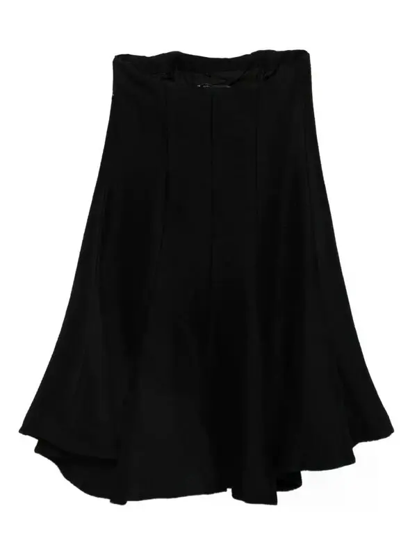 Saint Laurent 2007 Wool Flared Dress
