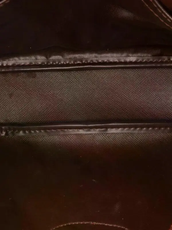 Burberry Vintage Check Canvas Clutch Bag